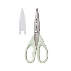 kitchenaid all purpose shears with protective sheath, 8.72-inch, pistachio