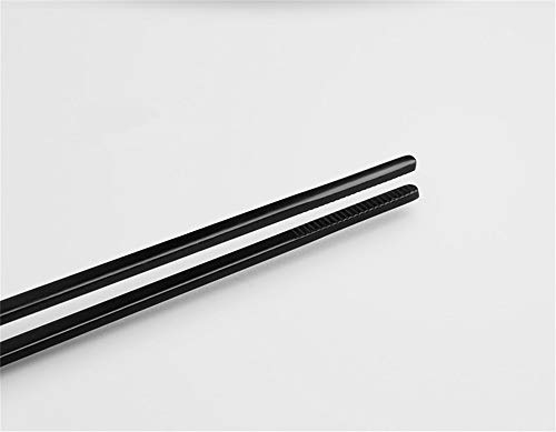 EvaGO 15 inch Black Straight Aquarium Tweezers Stainless Steel Straight Tweezer with Carbonation Protection Coating Against Rust Extra Long Reptiles Feeding Tongs Tools for Aquatic Tank Plants