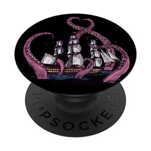 octopus - kraken popsockets popgrip: swappable grip for phones & tablets