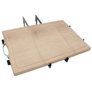 kudu cutting board and side stand