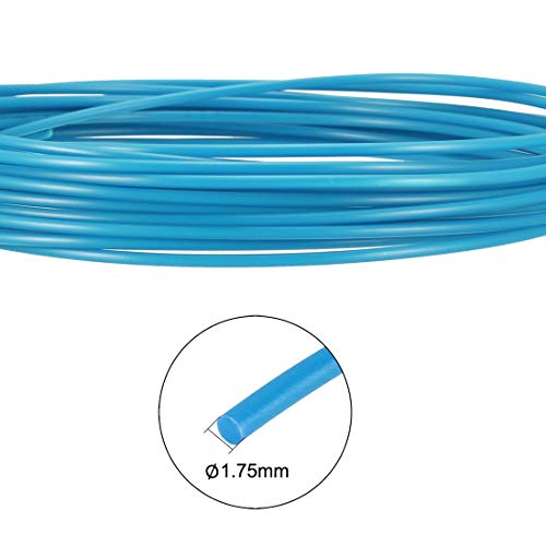 uxcell 3D Pen Filament Refills,16Ft,1.75mm ABS Filament Refills,Dimensional Accuracy +/- 0.02mm,for 3D Printer,Light Blue