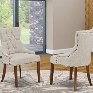 East West Furniture Dining Chairs, 22 x 21 x 36, FRP3T05