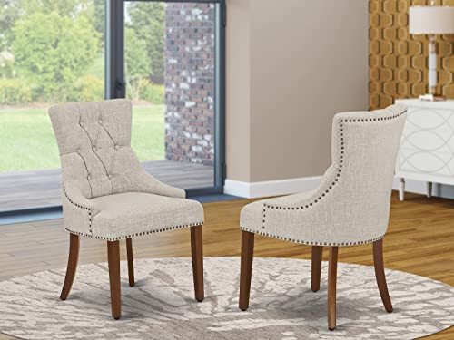 East West Furniture Dining Chairs, 22 x 21 x 36, FRP3T05