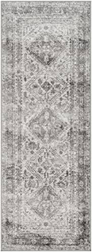 Artistic Weavers Desta Vintage Oriental Runner Area Rug,2'7" x 7'3",Charcoal