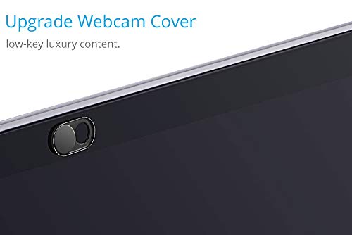 CloudValley Upgrade Magnetic Webcam Cover, [6-Pack] 0.023 inch Metal Camera Cover Slide for Mac, iPad, MacBook Pro, MacBook Air, Laptops, PC/Computer, Tablets, Web Blocker Protect Your Privacy