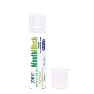 Zane Hellas MouthWash. Oral Rinse with Oregano Oil Power. Ideal for Gingivitis, Plaque, Dry Mouth, and Bad Breath. Alcohol and Fluoride Free. 100% Herbal Solution. 1 fl.oz.-30ml.