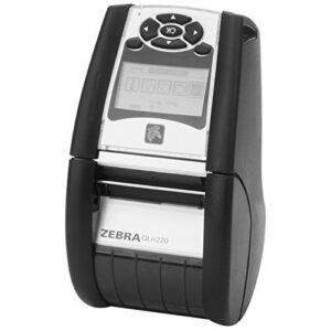 zebra qln220 direct thermal printer - monochrome - portable - label print qh2-auna0m00-00 (renewed)