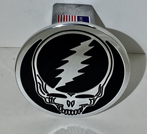 STEAL YOUR FACE BLACK HITCH COVER