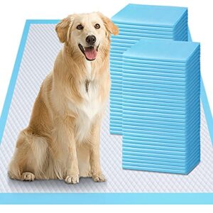 gimars ultra absorbent dog pee pads extra large thicken 6 layers - leak-proof odor-control puppy training pads quick dry pee pads for dogs