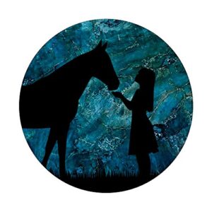 Horse Girl PopSockets Swappable PopGrip