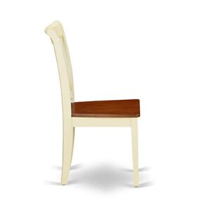 East West Furniture HLCL5-BMK-W