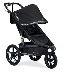 bob gear alterrain pro jogging stroller, lunar - ultra-reflective accents