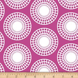 art gallery fabrics art gallery boardwalk delight ferris wheel fabric, fuchsia