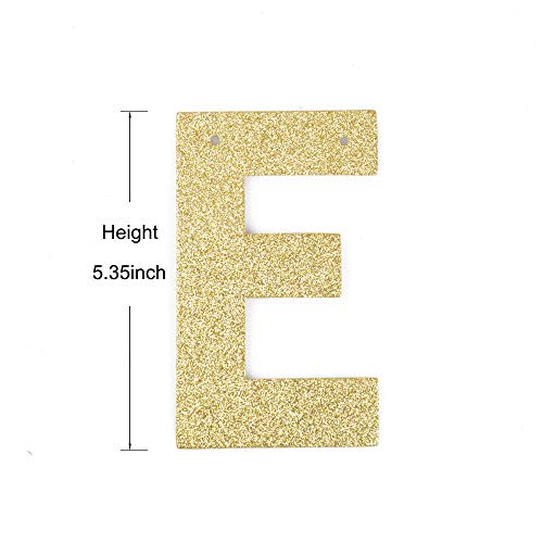 Prom Night Banner, Prom Party Gold Gliter Paper Decors Backdrops