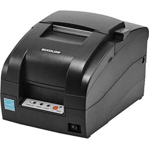 bixolon srp-275iiicosg series srp-275iii impact printer, serial interface, usb, auto cutter, black (renewed)