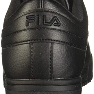 Fila womens Work Health Care Professional Shoe, Black/Black/Black, 8.5 US