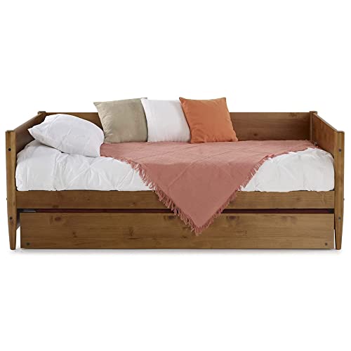 Camaflexi Mid-Century Daybed, Twin, Castanho