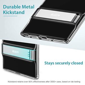 ESR Metal Kickstand Compatible with Galaxy Note 10 Plus Case, Vertical and Horizontal Stand, Reinforced Drop Protection,Flexible TPU Case for Samsung Galaxy Note 10+ / 10 Plus / 5G 6.8" (2019),Clear