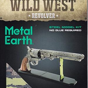 Fascinations Metal Earth Wild West Revolver 3D Metal Model Kit