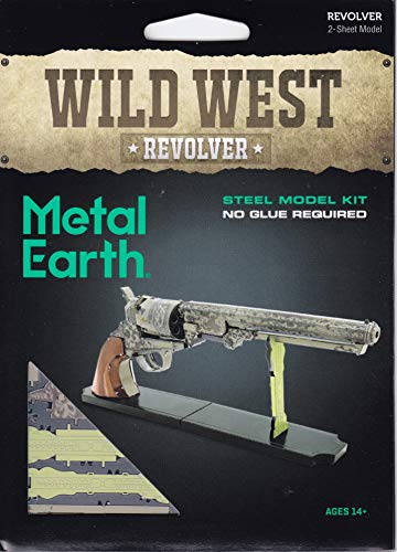 Fascinations Metal Earth Wild West Revolver 3D Metal Model Kit