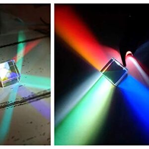 23mm X-Cube RGB Prism Dispersion Prism for Physics and Decoration 1pcs