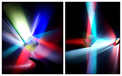 23mm X-Cube RGB Prism Dispersion Prism for Physics and Decoration 1pcs