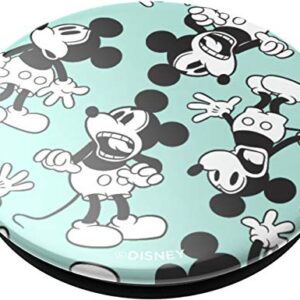 PopSockets: PopGrip with Swappable Top for Phones & Tablets - Mickey Mint Pattern