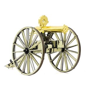 Fascinations Metal Earth Wild West Gatling Gun 3D Metal Model Kit