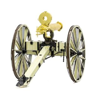 Fascinations Metal Earth Wild West Gatling Gun 3D Metal Model Kit