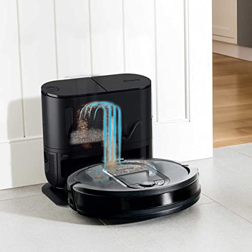 Shark IQ App-Controlled Self-Emptying Robot Vacuum, RV100AE/UR1000SR - Black (Renewed)