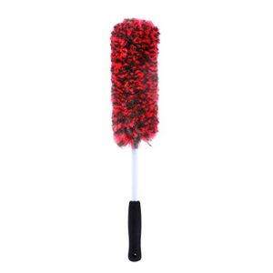 brushdepot car wash brush - safe and soft polypropylene fibers for all wheel types