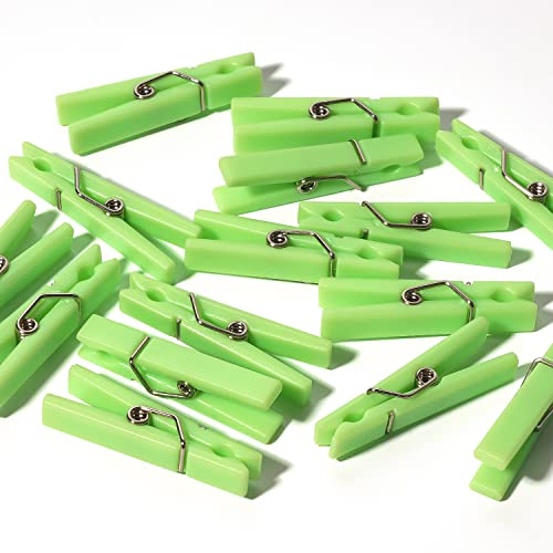 60 Baby Shower Clothespin Games (Green)