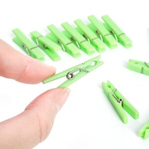 60 Baby Shower Clothespin Games (Green)