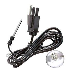 professional rid-volt submersible titanium grounding ground probe with suction mount for aquarium fish tank