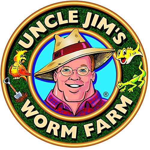 Uncle Jim's Worm Farm Live Super Red European Nightcrawlers for Composting and Garden Soil Aeration | Large Live Nightcrawlers Improve Soil Structure and Quality for Healthier Gardens | 100 Count