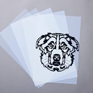 DURICO Translucent PET 5.3mil (135micron) Inkjet Film in Sheets for Screen Printing (11X17 IN/ 50 sheets)