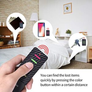 Upgraded Key Finder with Lanyard, Simjar Wireless RF Item Locator Tracker Support Remote Control, 1 RF Transmitter and 5 Receivers - Pet/Wallet/Phone/Glasses Tracker