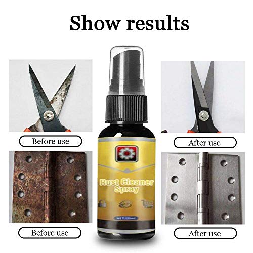 Rust Cleaner Spray Derusting Spray Car Maintenance Cleaning 30ML Rust Remover (1PC)