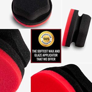 Adam's Red Hex Grip Applicator (for Brilliant Glaze)