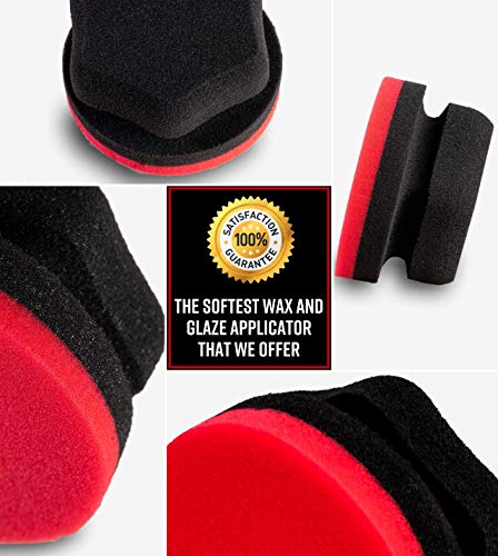 Adam's Red Hex Grip Applicator (for Brilliant Glaze)