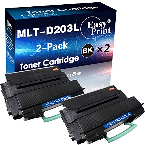 EASYPRINT (2-Pack) Compatible MLT D203L MLTD203L Toner Cartridge Used for Samsung SL-M3320ND, 3310, M3370FD, M3820DW, M3870FW, M4020ND, M4070FR, M4070FX Printer (High Yield)