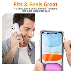 ESR for iPhone 11 Phone Case, iPhone 11 Case Clear, Military-Grade Protection, Shock-Absorbing Corners, Scratch- and Yellowing-Resistant Hard Back, Phone Case for iPhone 11, Air Armor Case, Clear