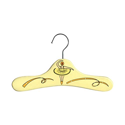 Kidorable Wooden Small Yellow Dancer Hangers, Set of 5