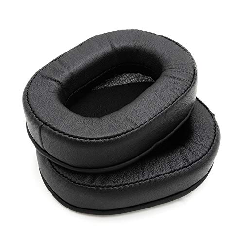 Black Ear Pads Ear Cushions Covers Replacement Foam Compatible with Sony MDR-NC50 MDR-NC60 Headset Headphone