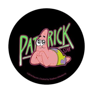 SpongeBob SquarePants Patrick Star Cute Portrait PopSockets Swappable PopGrip