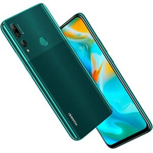 Huawei Y9 Prime 2019 (128GB, 4GB RAM) 6.59" Display, 3 AI Cameras, 4000mAh Battery, Dual SIM GSM Factory Unlocked - STK-LX3, US & Global 4G LTE International Model (Emerald Green, 128 GB)