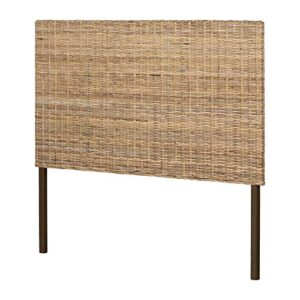 south shore lilak headboard-queen-rattan