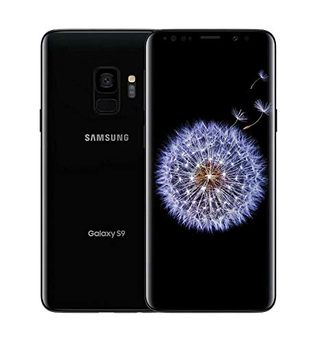 Samsung Galaxy S9 (64GB, 4GB RAM) 5.8" QHD+ Display, IP68 Water Resistance, 3000mAh Battery - GSM/CDMA Unlocked (AT&T/T-Mobile/Verizon/Sprint) w/US Warranty - SM-G960U (Midnight Black)