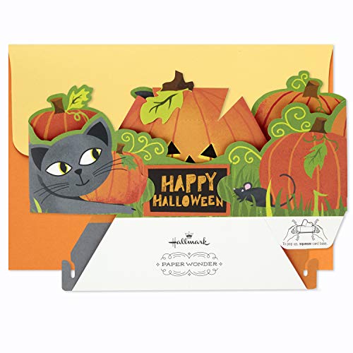 Hallmark Paper Wonder Pop Up Halloween Card (Pumpkin Patch) (799HEH4019)