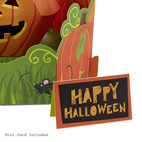 Hallmark Paper Wonder Pop Up Halloween Card (Pumpkin Patch) (799HEH4019)